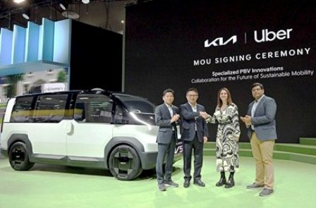 Kia, Uber Sign MoU to Offer Drivers Ride Hailing PBVs